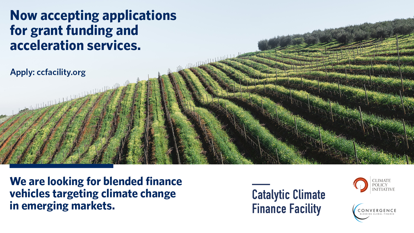 Convergence and CPI launch USD 12 million Catalytic Climate Finance Facility to accelerate the ...