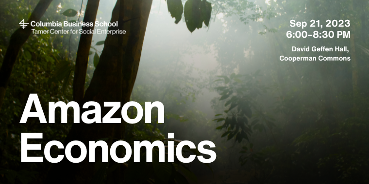 Amazon Economics - NY Climate Week - CPI