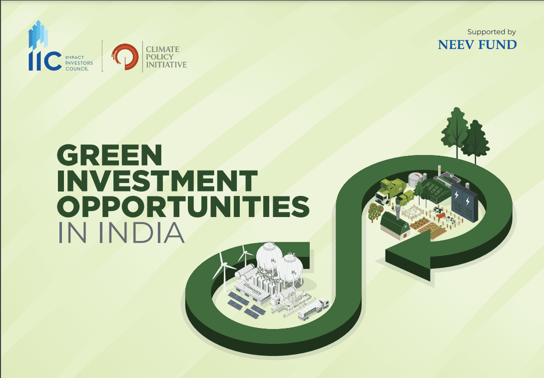 Green Investment Opportunities in India - CPI