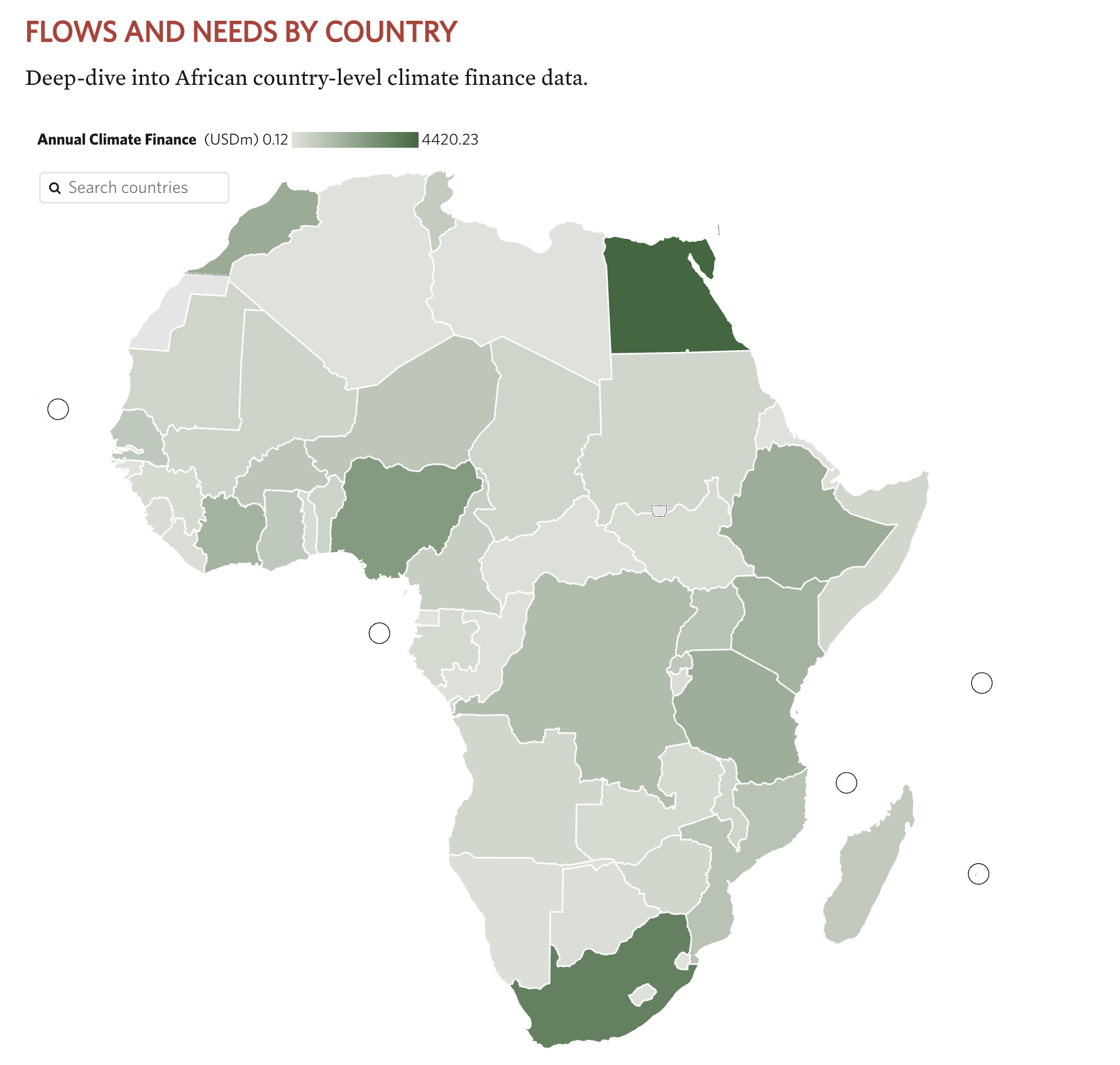 Landscape of Climate Finance in Africa 2024: Interactive Data Tools - CPI