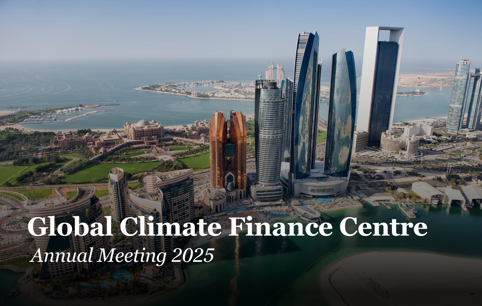 The Global Climate Finance Centre Annual Meeting 2025 - CPI