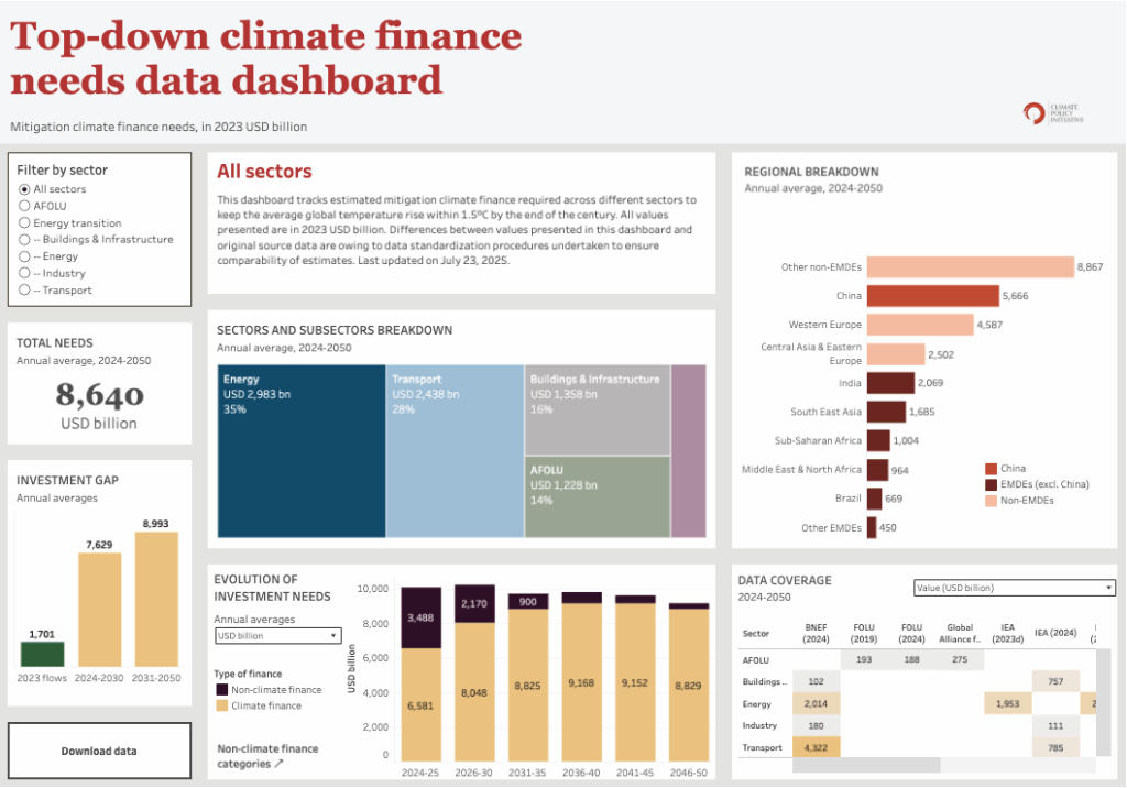 Climate Finance Needs and Roadmaps - CPI